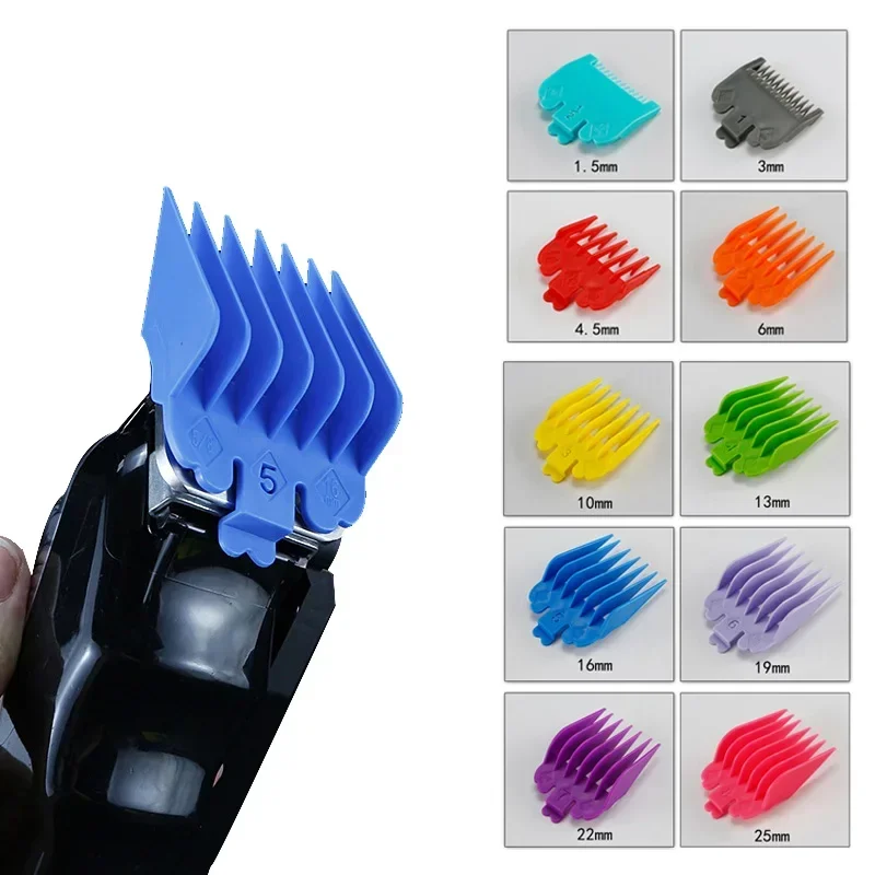 10Pcs-Hair-Clipper-Limit-Comb-Guide-Limit-Comb-Trimmer-Guards ...