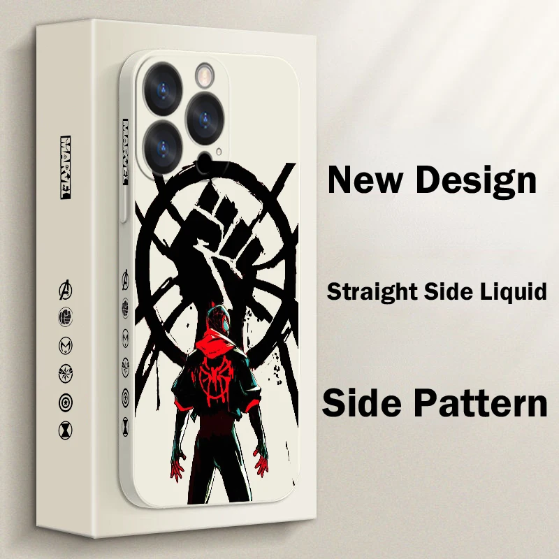 Marvel-Cute-Spider-man-Hero-Liquid-Left-Rope-Phone-Case-For-Apple ...