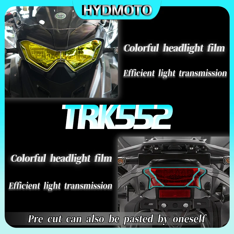 For-Benelli-TRK552-TRK552X-2024-headlights-film-tail-light-film ...