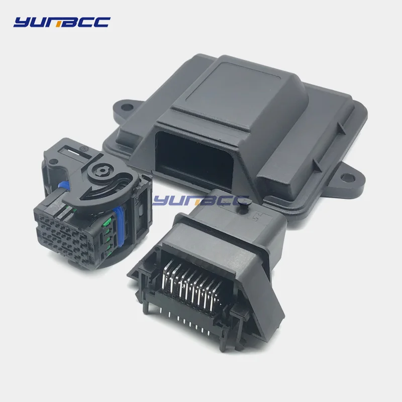 1-Set-32-Pin-Way-ECU-Auto-Plastic-Enclosure-Box-Pcb-Case-Shell-With ...