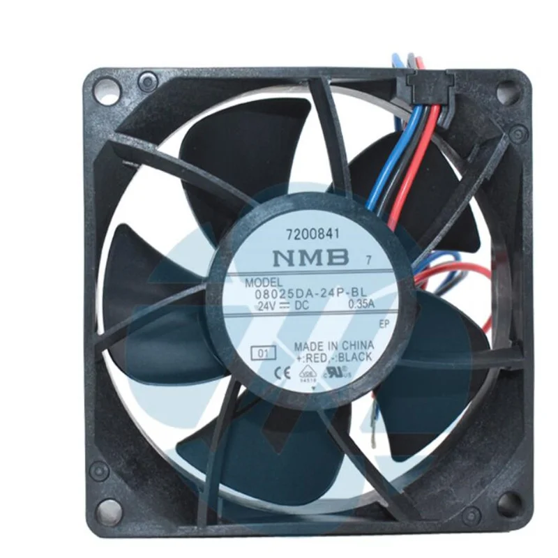Wholesale: nmb 08025da-24p-bl 8cm 24V 8025 0.35A three-wire cooling fan ...