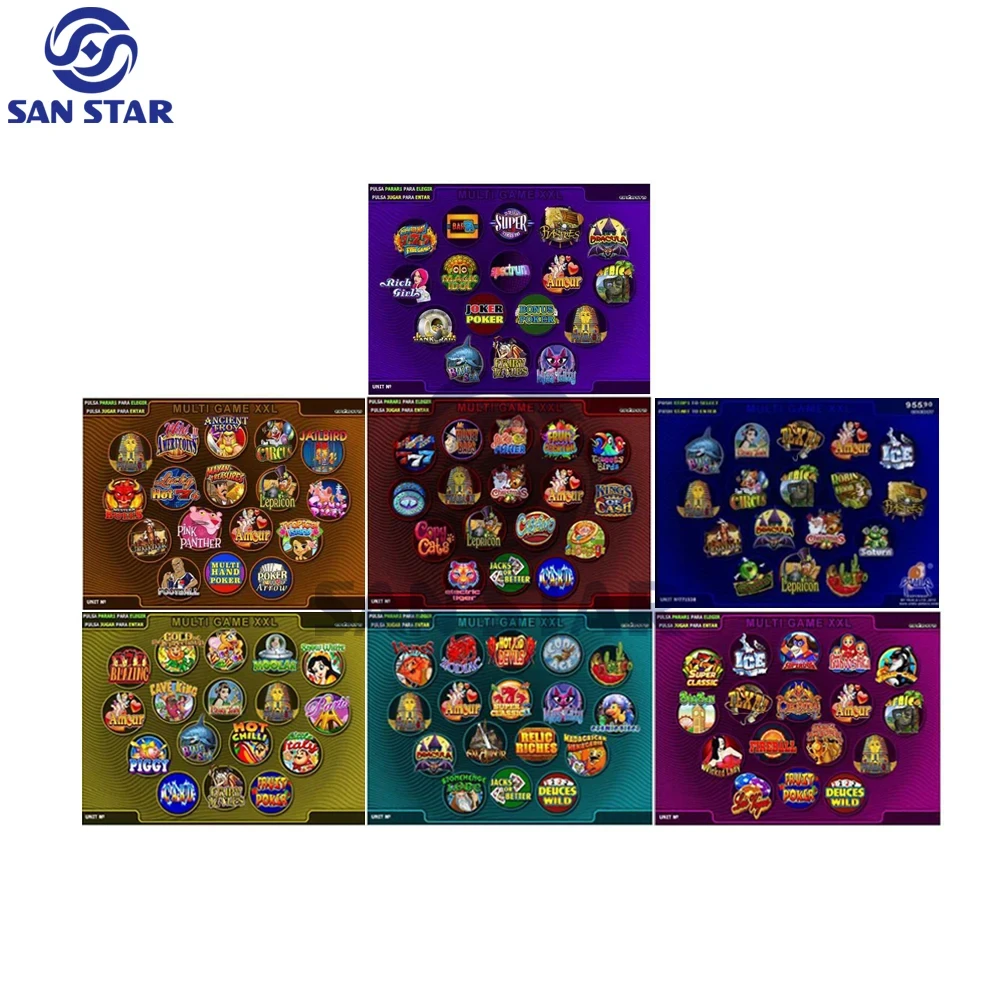 XXL-Multi-Slot-Game-20-In-1-Gaming-Machine-MotherBoard-SKILL-Arcade ...