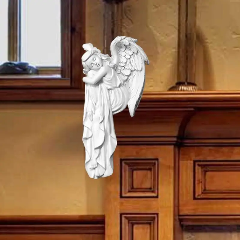Angel Door Frame Decoration Sleeping Angel Wall Decor Sculpture ...