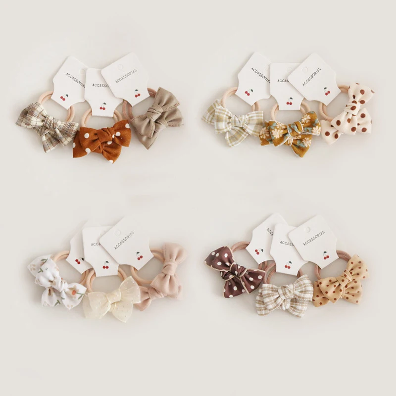 6Pcs/Lot Cute Children's Hair Rope, Hair Accessories for baby girls ...