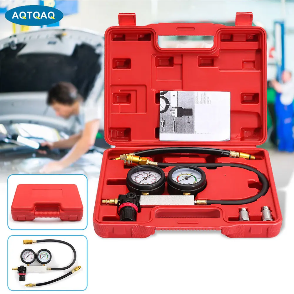 AQTQAQ-1-Set-Cylinder-Leak-Down-Tester-Compression-Test-Kit-Engine ...