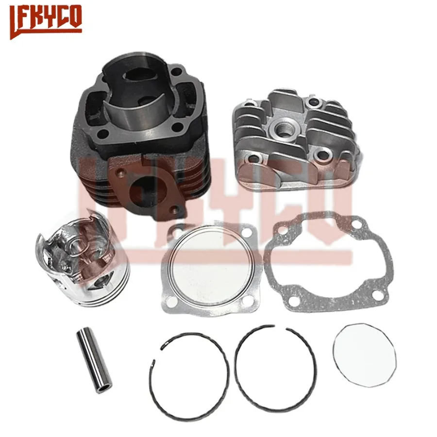 Motorcycle-47mm-Engine-Cylinder-Head-50CC-Piston-Gasket-Ring-Kit-Motor ...