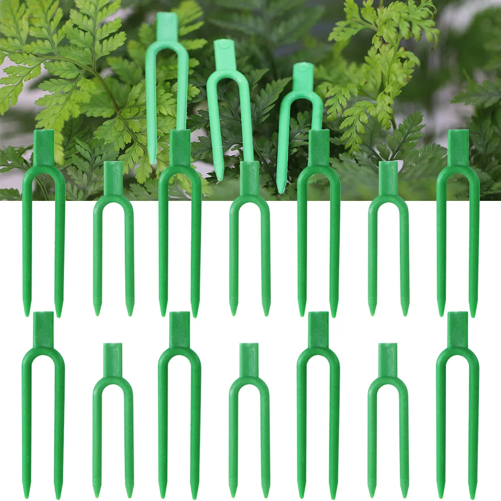 50PCS-Strawberry-Garden-Plants-Fastening-Fixture-Clamp-Clips-Planting ...
