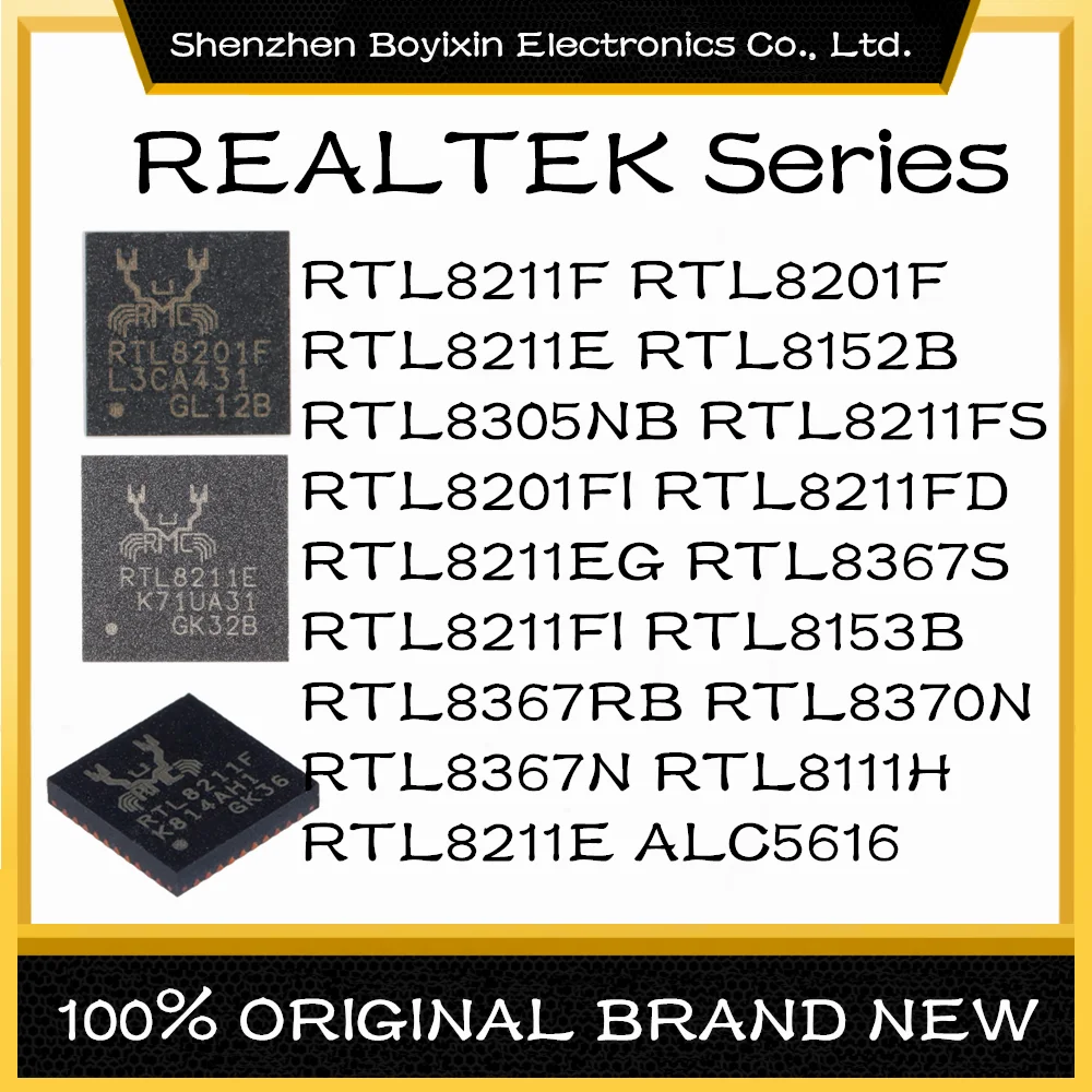 New Original Genuine (realtek) Full Range Of Ethernet Ic Chips Rtl8367s ...