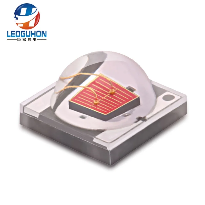 1W-3W-3535-Ceramic-Red-SMD-LED-610nm-620nm-630nm-660nm-670nm-680nm ...