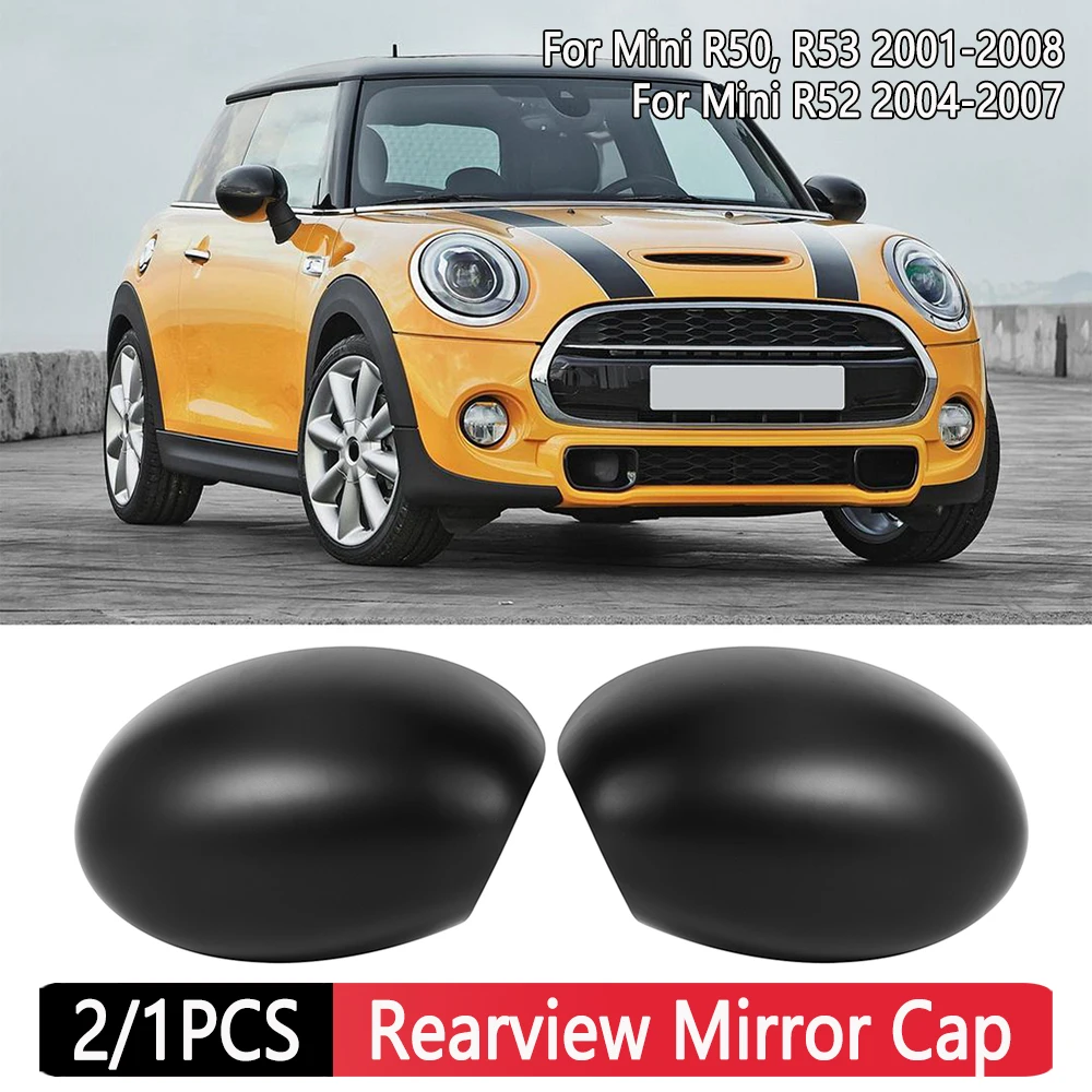 Left-Right-Rearview-Mirror-Cap-Wing-Side-Mirror-Cover-Fit-For-Mini-R50 ...