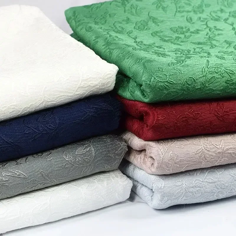 Tela Jacquard en relieve Micro elástica, cómoda, antiarrugas, lisa ...