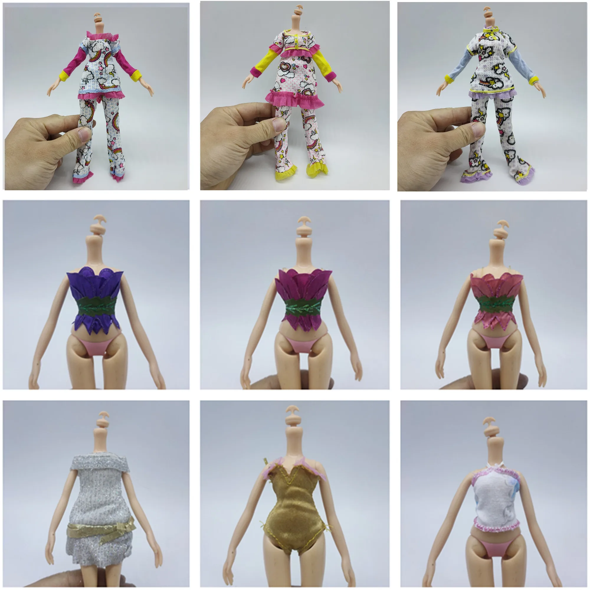 a-variety-of-clothes-top-dress-pants-for-30cm-doll-fashion-cool-doll ...