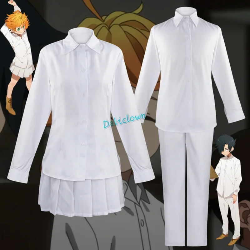 Anime-das-versprochene-neverland-cosplay-emma-norman-ray-kost-m-wei-es ...