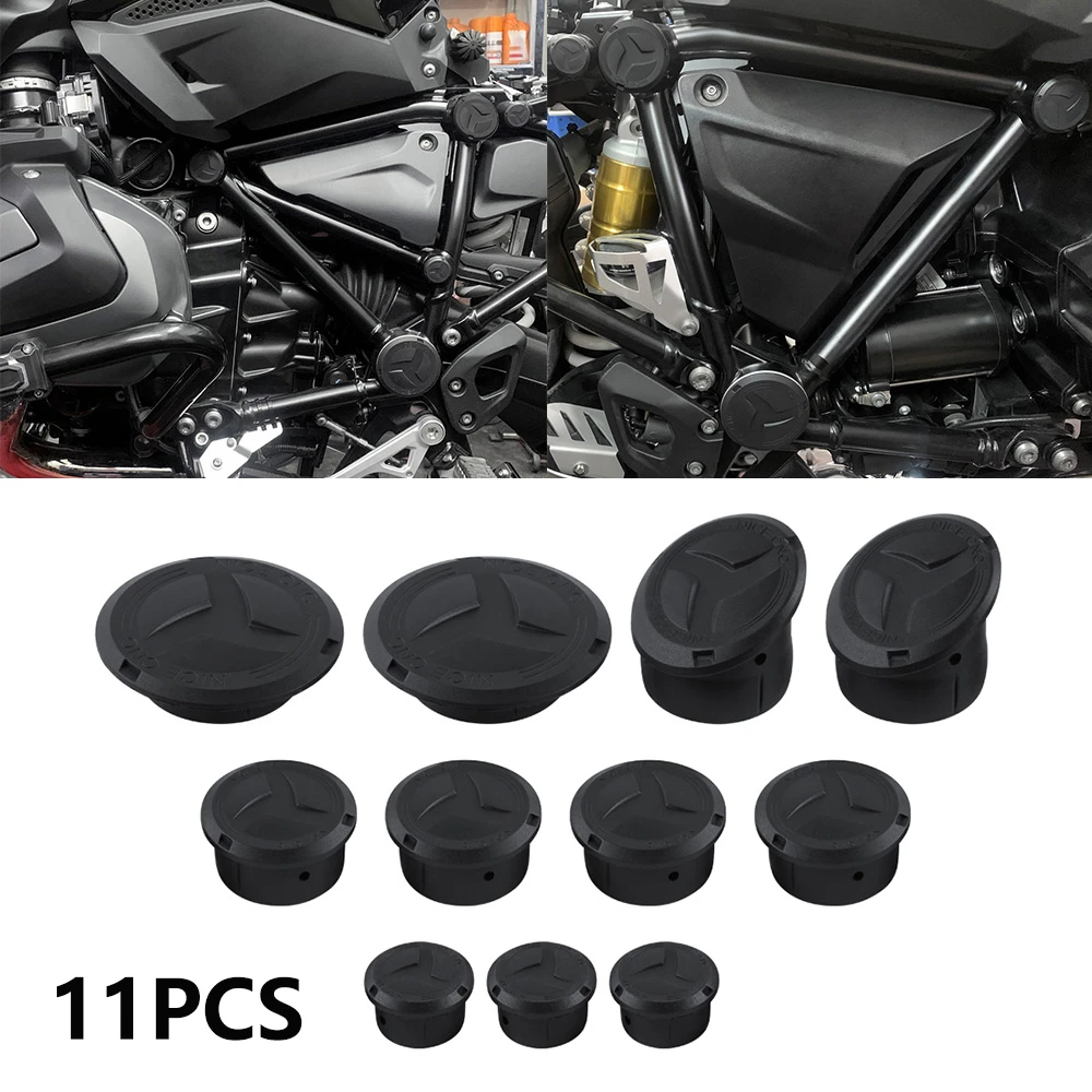11PCS Motorcycle Frame Hole Cover Caps Plug For BMW R1200GS LC R 1200 ...