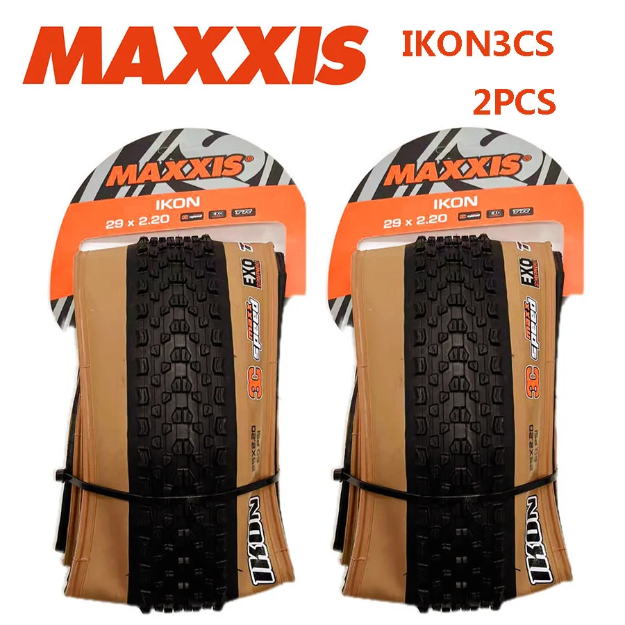 MAXXIS IKON 29x2.2 3CS (M319RU) 튜브리스 접이식 타이어, 자전거 MTB 29 Mtb 튜브리스 ...