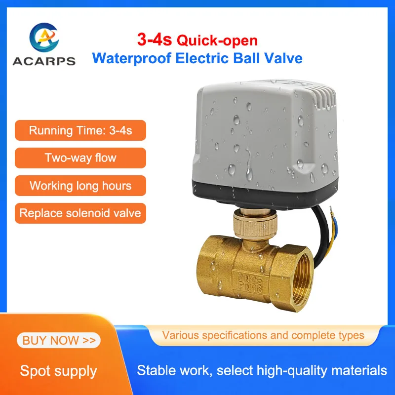 3-4s-Quick-open-Electric-Ball-Valve-Brass-Female-Thread-Motorized-2 ...