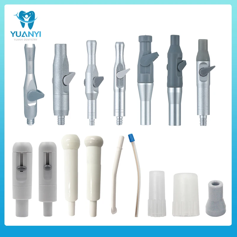 Dental-Valve-Saliva-Ejector-Suction-Short-Strong-Weak-Handpiece-Tip ...