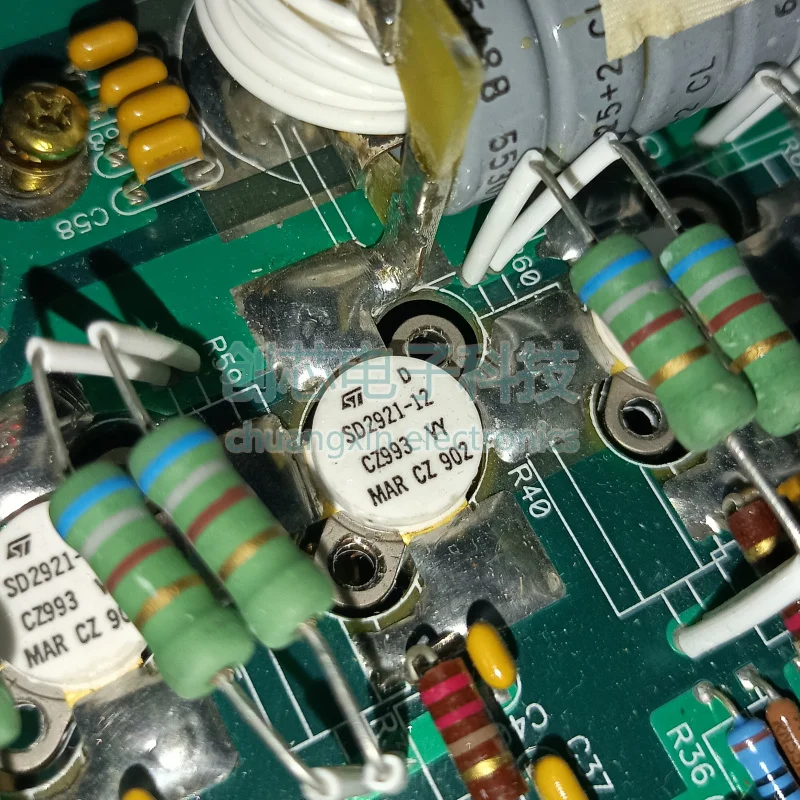 Transistor-individual-de-SD2921-12-elemento-de-microondas-tubo-ATC-RF-tubo-de-alta-frecuencia ...