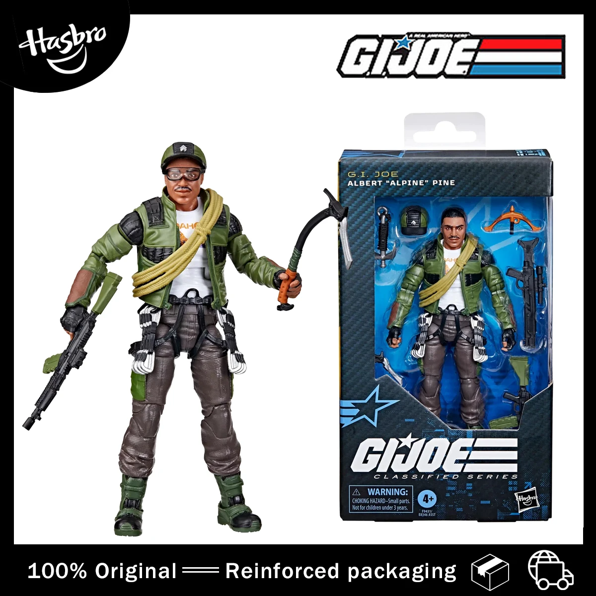 6-Inch G.I. Joe GI Joe Classified Series 133 Albert Alpine Pine Action ...