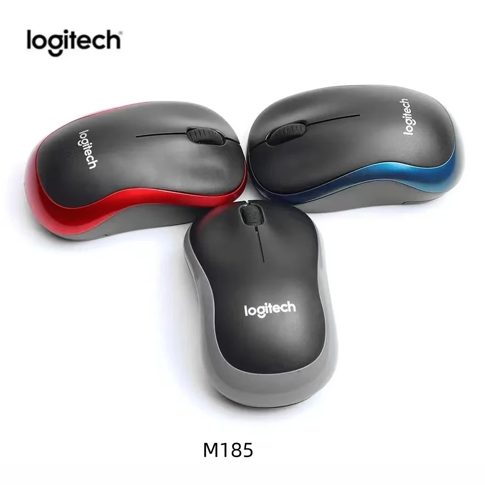 Logitech-Mini-Wireless-Optical-Mouse-M185-silent-for-office-use ...