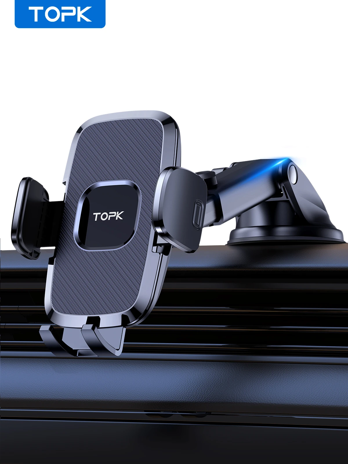 TOPK-2023-New-Universal-Sucker-Car-Phone-Holder-360-Windshield-Car ...
