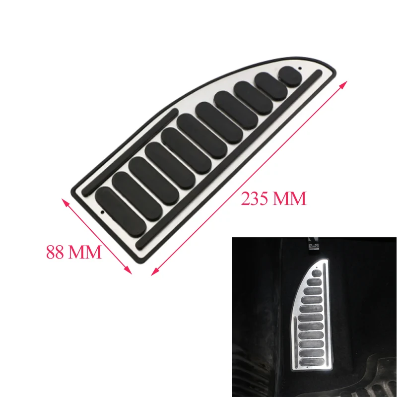 Car-Foot-Rest-Pedals-Plate-Cover-For-Ford-Focus-Fiesta-Mondeo-Escape-S ...