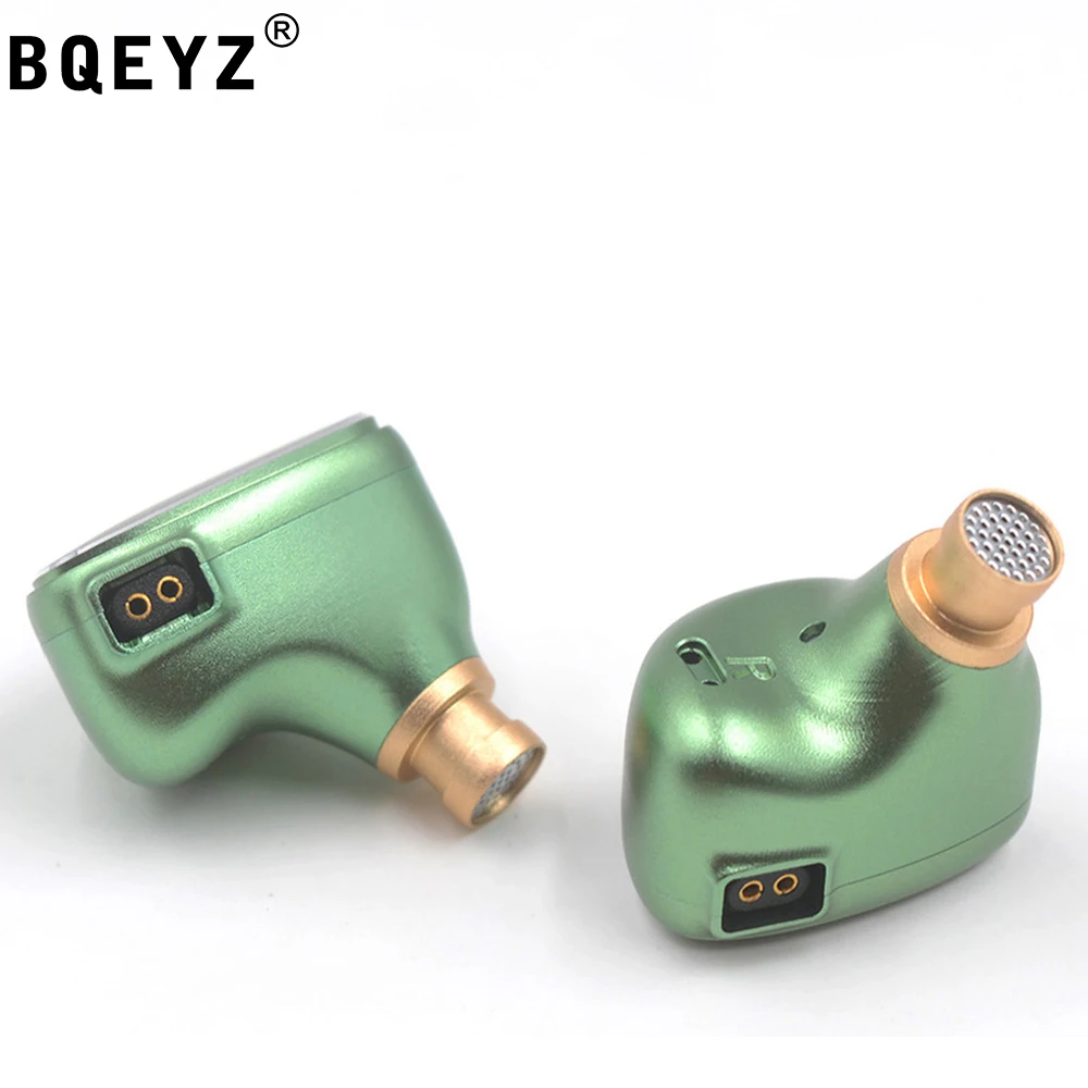 BQEYZ Spring 2 Generation HiFi Earphone 1BA+1DD+9 Layers PZT Hybrid 3 ...