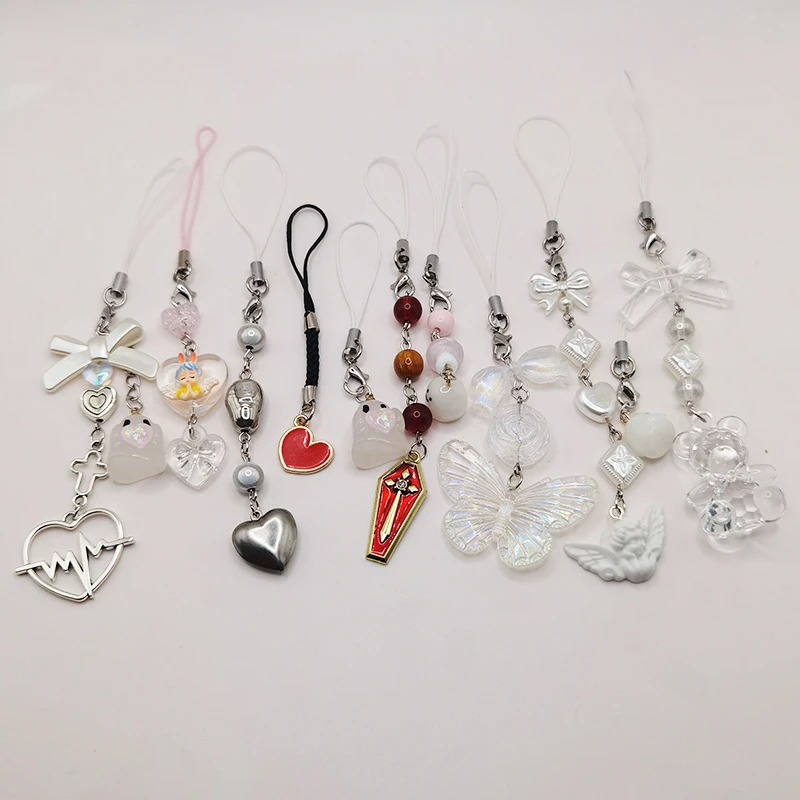 Kawaii Anime Cell Phone Straps | Cellphone Chain Strap Lanyard - Y2k ...