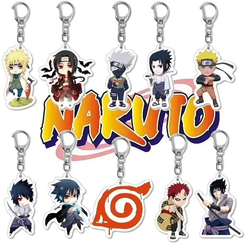 Narutos-Anime-Peripheral-Naruto-Keychain-Ring-Pendant-Acrylic-Keychain ...