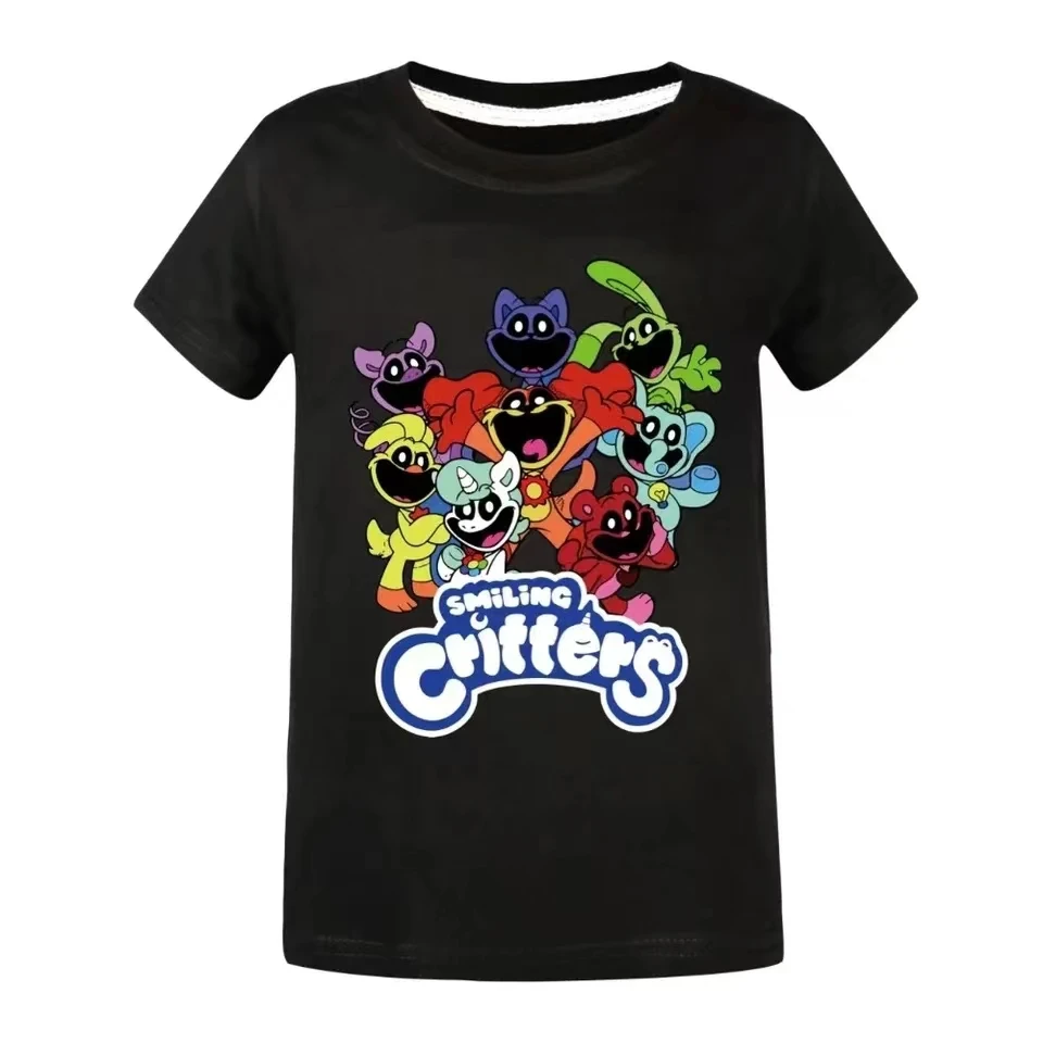 Smiling-Critters-Tshirt-Boys-Summer-Short-Sleeve-Tops-Kids-Cartoon ...
