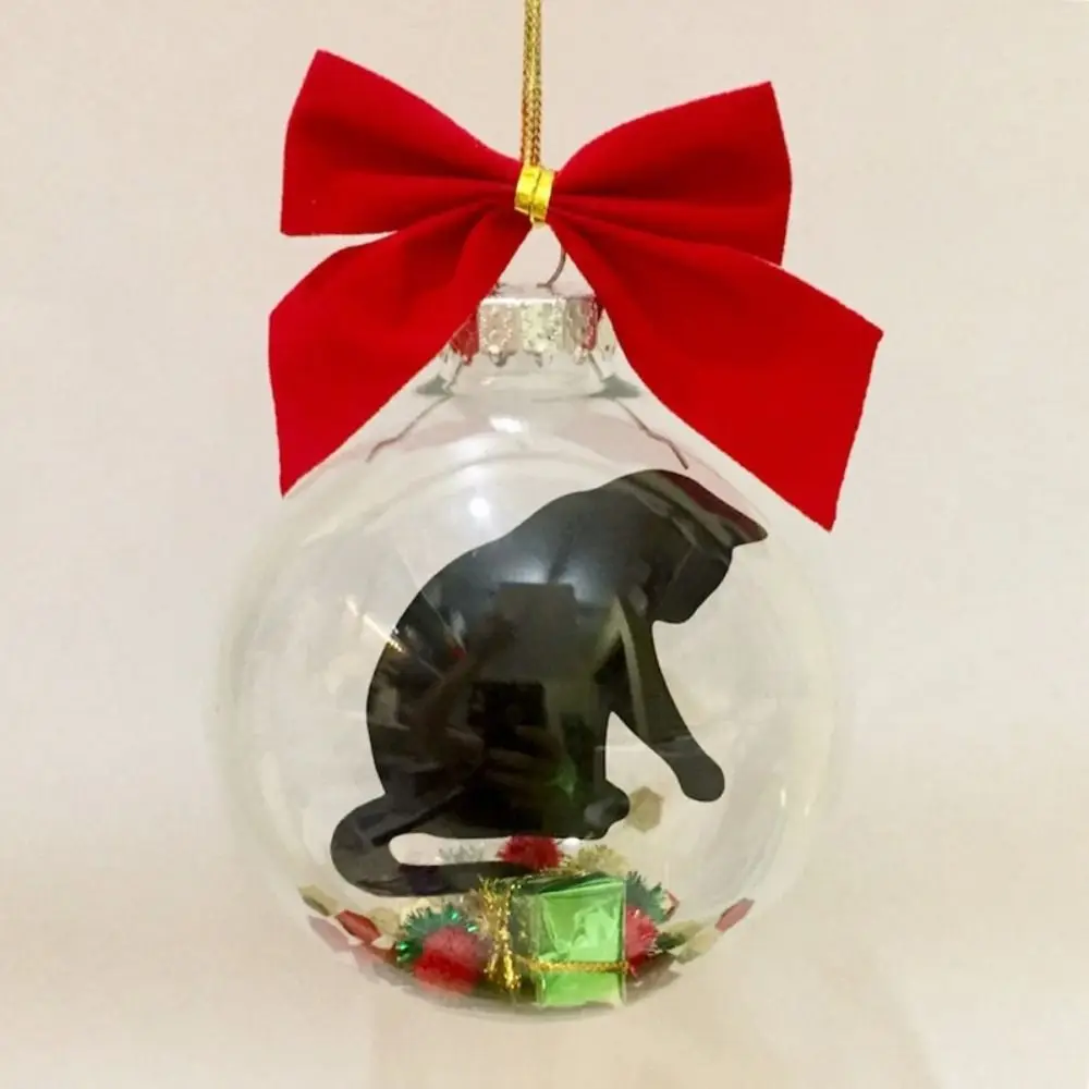 Black-Cat-Funny-Christmas-Ball-Ornaments-Gift-Funny-PVC-Christmas-Tree ...
