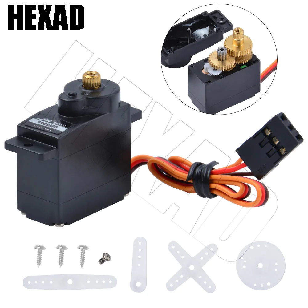 1PCS JX Servo PDI-1109MG 9g 2.5kg Metal Gear digital Core Servo For ...
