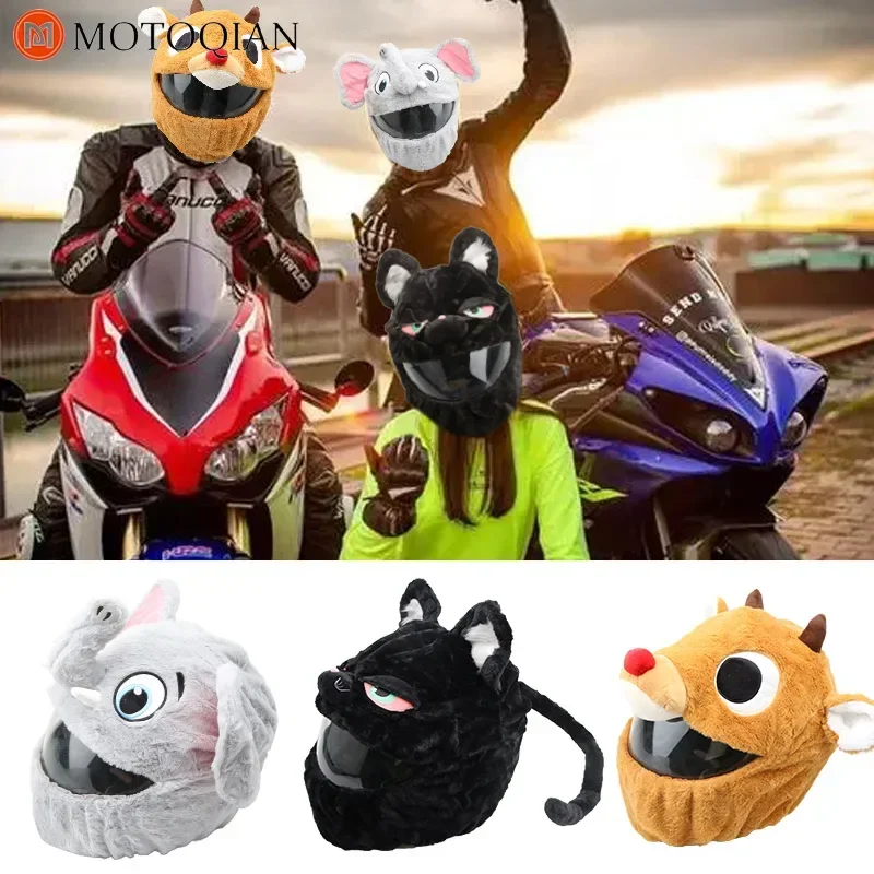 Cat-Pumpkin-Deer-Helmet-Cover-For-SHOEI-AGV-BELL-HJC-NZI-LS2-Adult ...