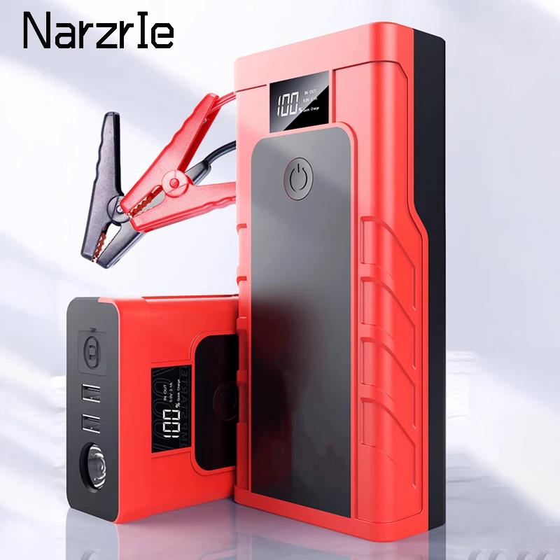 Car Jump Starter Portable Car Battery Booster Charger 28800mah 12v ...