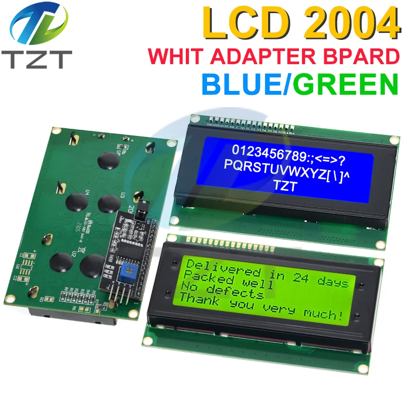 LCD-Board-2004-20-4-LCD-20X4-5V-Blue-screen-LCD2004-display-LCD-module ...