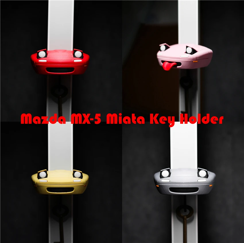 JDM-style-key-holder-Mazda-MX-5-Miata-key-hook-keychain-key-holder-3D ...