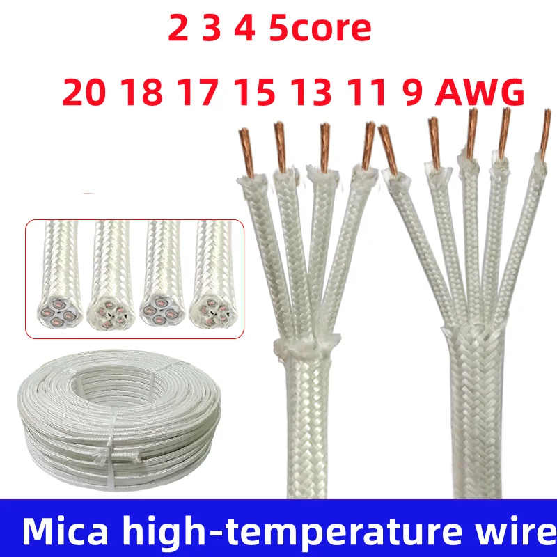 100-50meter-High-temperature-resistant-500-2-3-4-5-cores-mica-braided ...