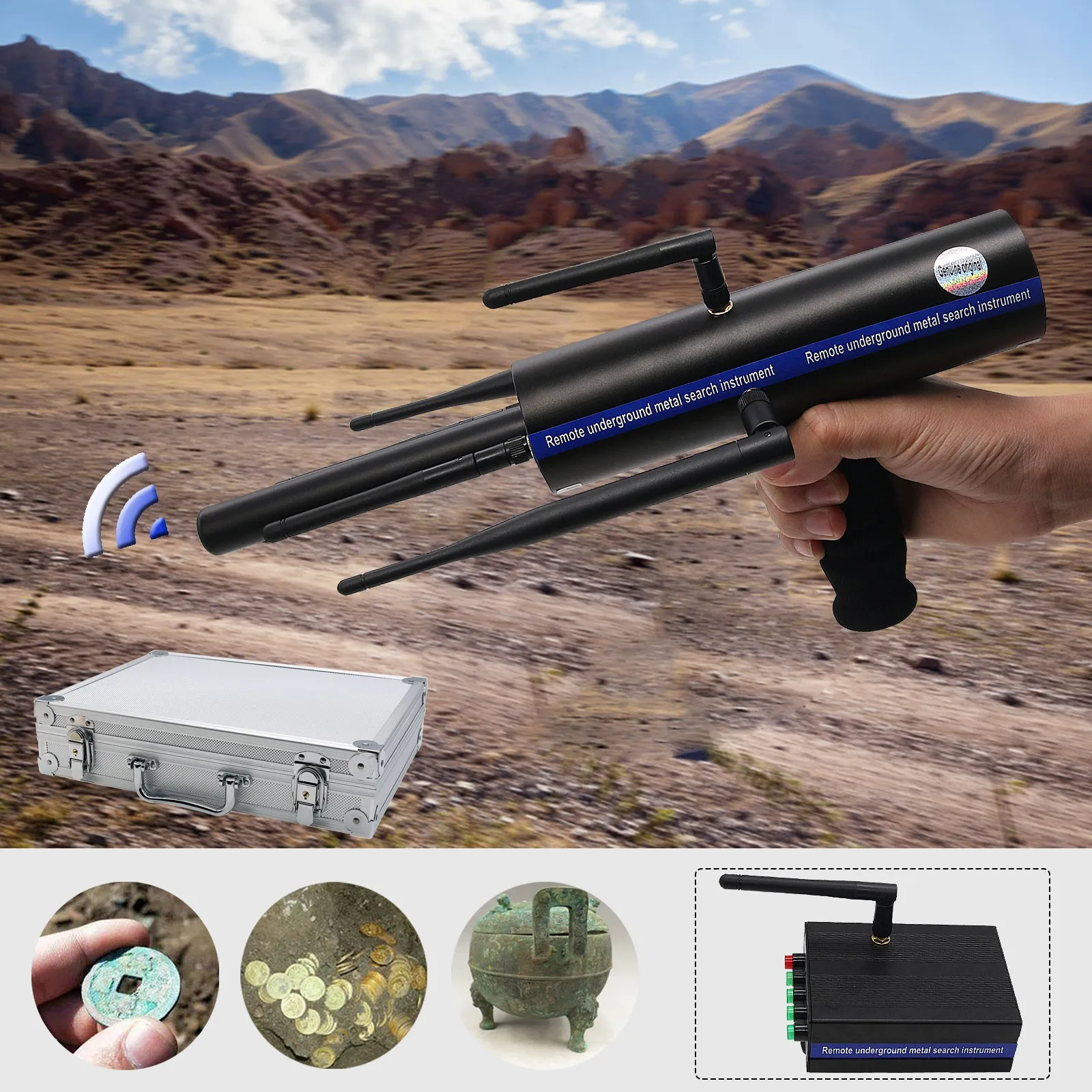 Aks Metal Diamond Detector | Aks Gold Detector Six | Maxgeek Detector ...