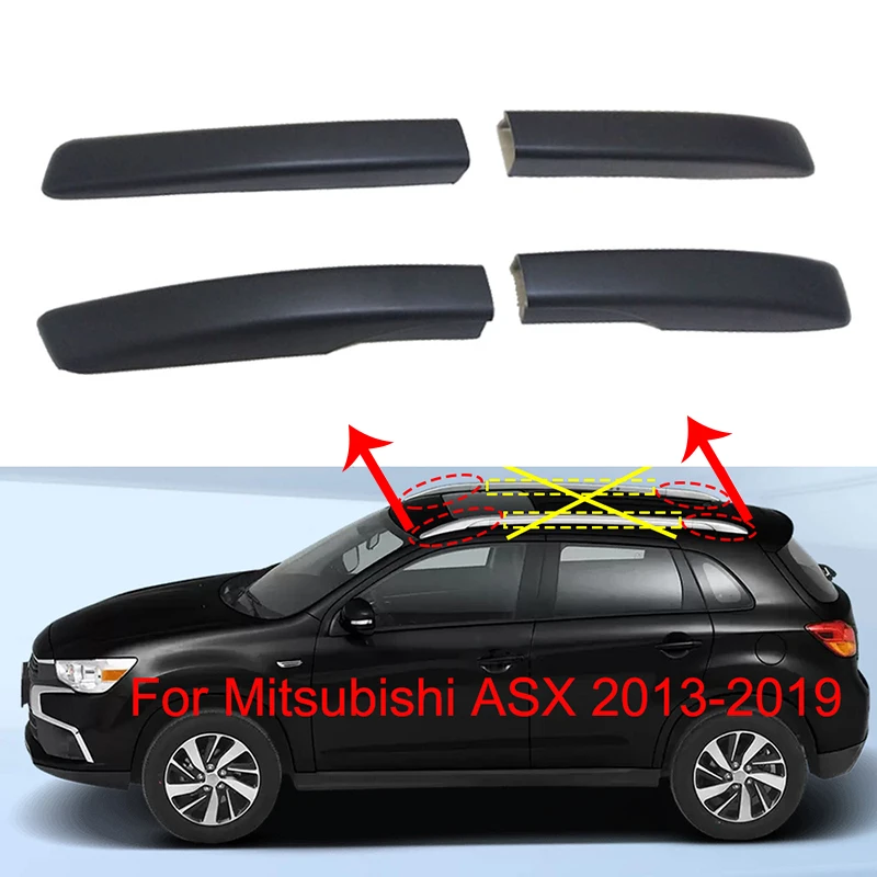 Car-Roof-Rack-Cover-Cap-For-Mitsubishi-ASX-SUV-2013-2019-Front-Rear ...
