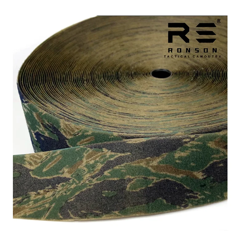 Military-DIY-Clothing-Accessories-Green-Tiger-Print-Camouflage-Fur ...