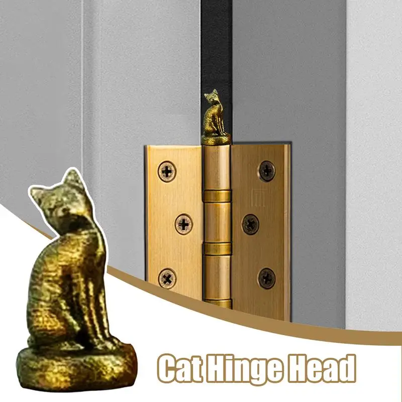 Cat Toppers 10-Pack Magnetic Cat Door Hinge Toppers - Whimsical Resin ...