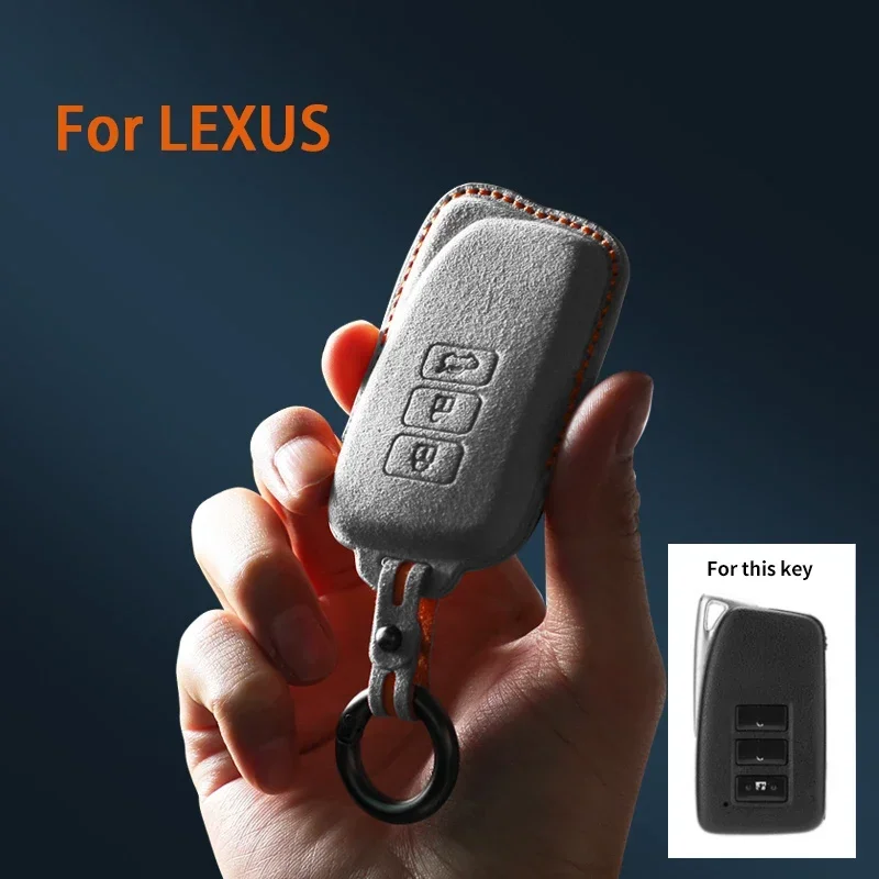 Top Suede Car Remote Key Case Cover Fob for Lexus NX IS RX ES GX LX LS ...