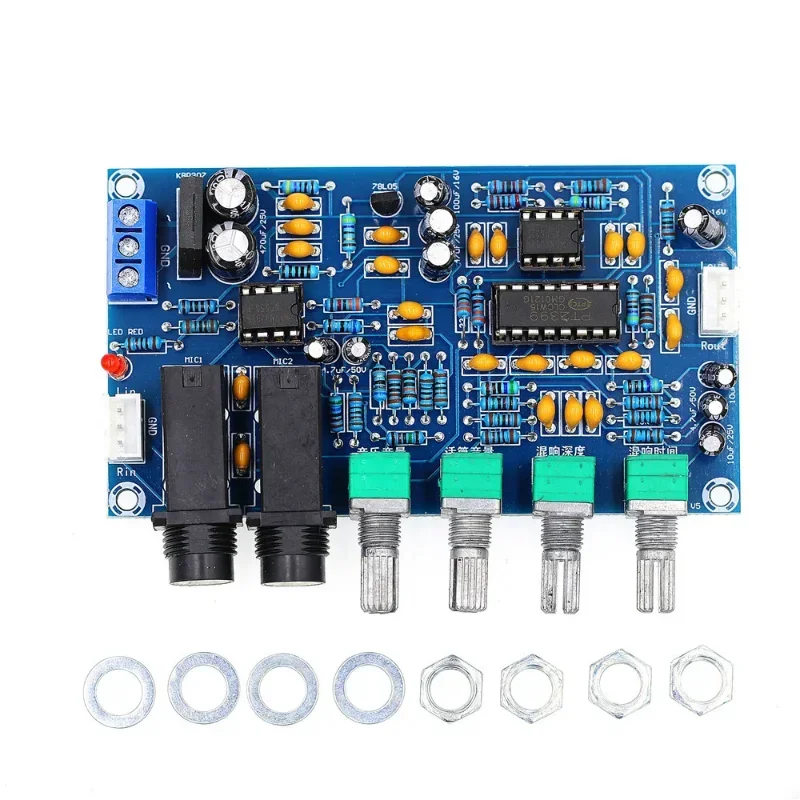 PT2399-Microphone-Amplifier-Board-Karaoke-Reverberation-Board-Karaoke ...