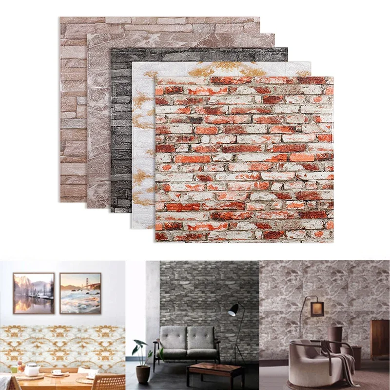 10pcs-3D-Wallpaper-DIY-Brick-Wall-Sticker-for-Living-Room-Bedroom-TV ...