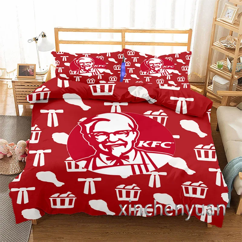 Kfc 3d Printed Duvet Cover Set Twin Full Queen King Size Bedding Set ...