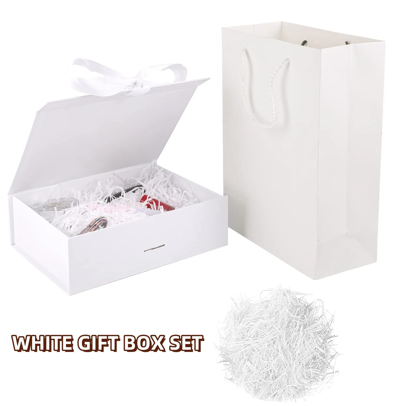 3-in-1-White-Gift-Box-Foldable-Gift-Box-with-Lid-Gift-Bag-with-Raffia ...