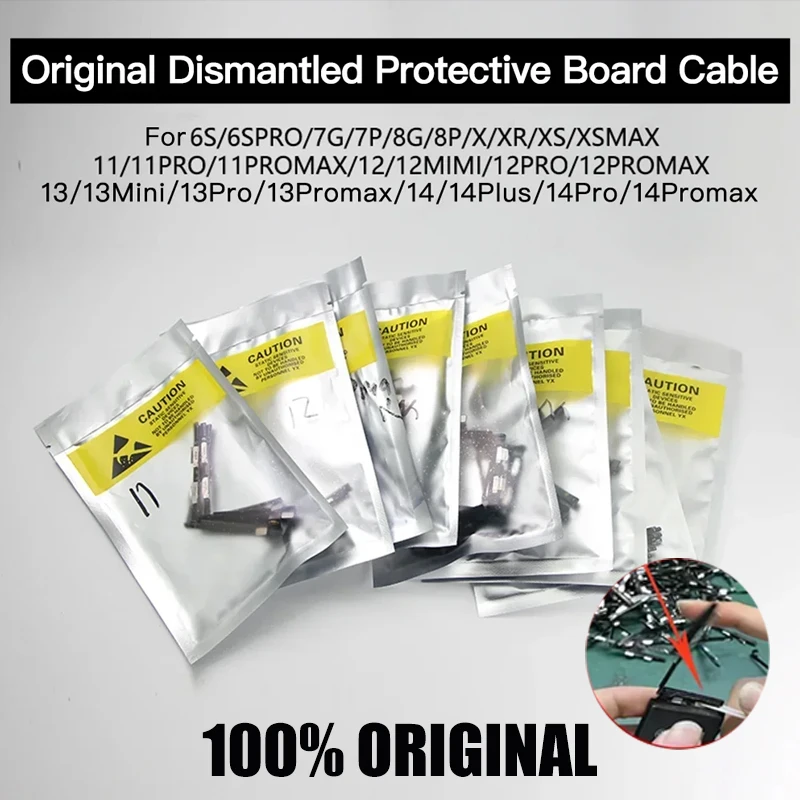 Original Battery Protection Board Flex Cable For iPhone X XS XR 11 12 ...