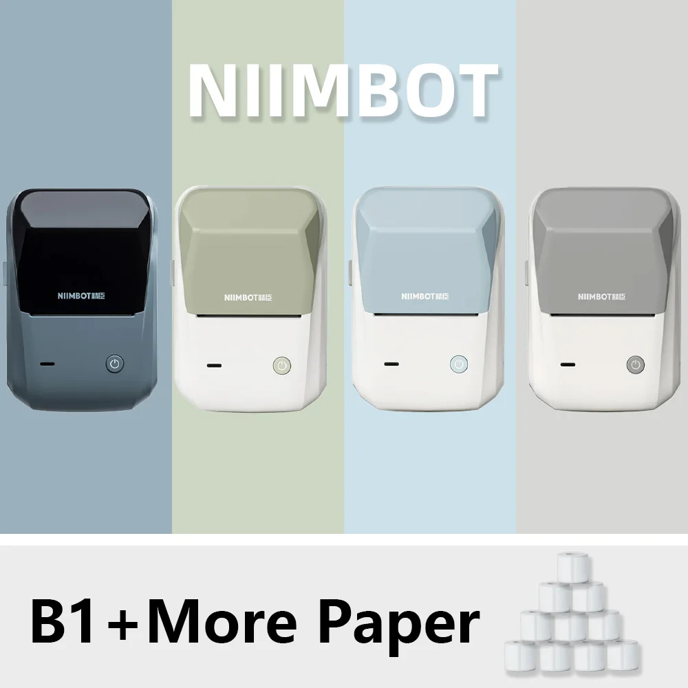 Niimbot-B1-Mini-Portable-Thermal-Self-Adhesive-Label-Printer-For-Mobile-Sticker-Laber-Maker ...