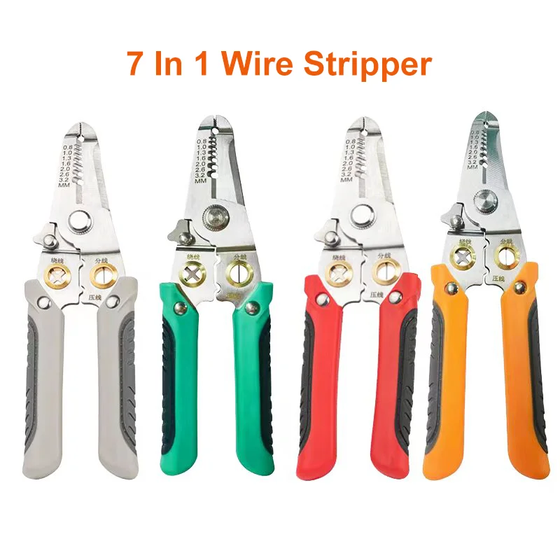 LiTuiLi-7-In-1-Wire-Stripper-Iron-Copper-Wire-Cutter-Cable-Cutter ...