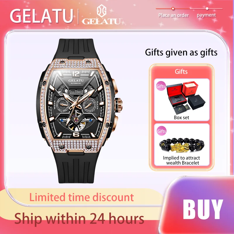 GELATU-Original-Luxury-Brand-Men-Watch-diamond-Multifunctional-Fully ...
